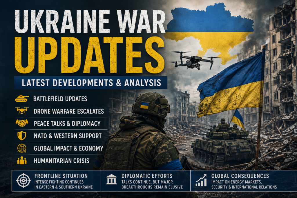 Ukraine War Updates 2026: Latest Developments, Battlefield Changes, and ...
